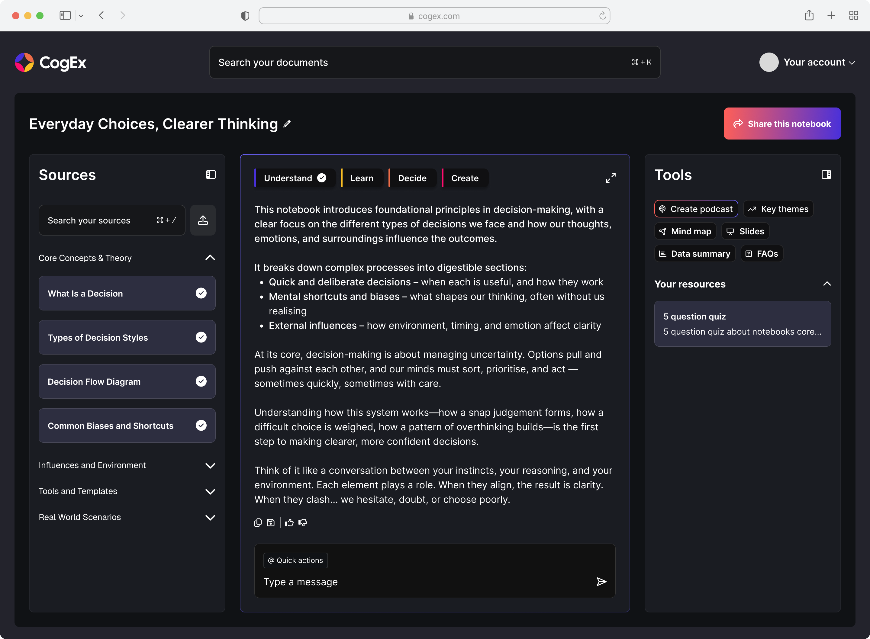 CogEx - AI-Powered Document Transformation | Think Together, Brilliantly